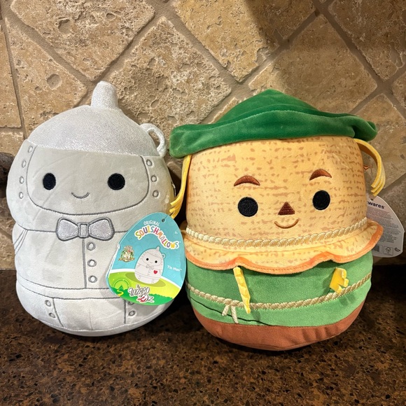 Squishmallows | Toys | Nwt Squishmallow Wizard Of Oz Scarecrow And Tin ...